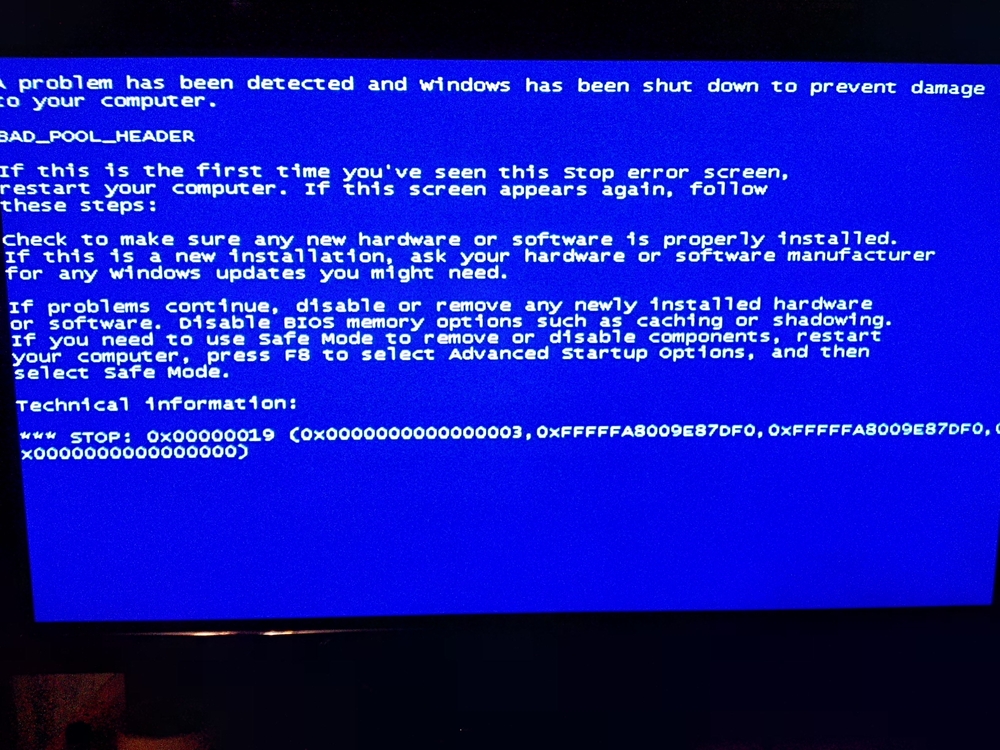 Windows падает (BSoD). Как узнать причину? | Пикабу
