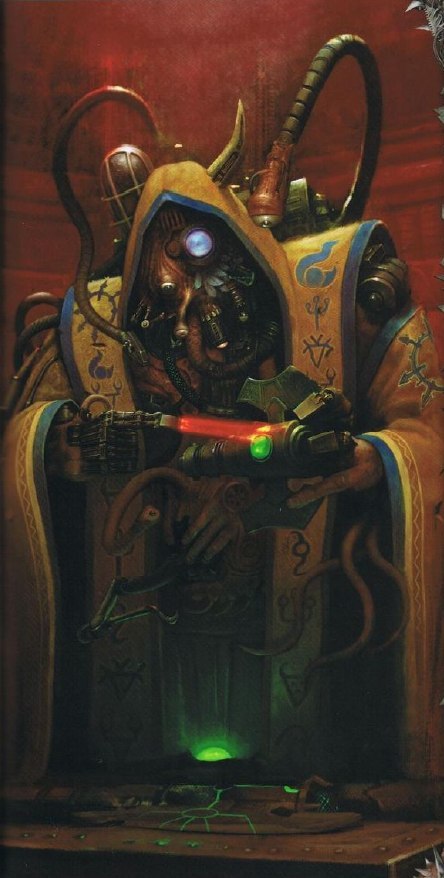 Техно-жрец Тзинча | Пикабу