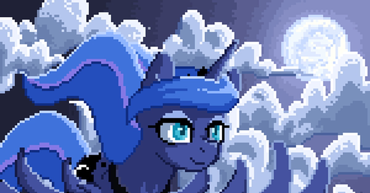Pixel Luna | Пикабу