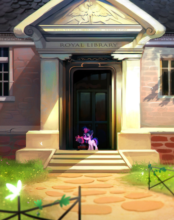 Celestia's library | Пикабу