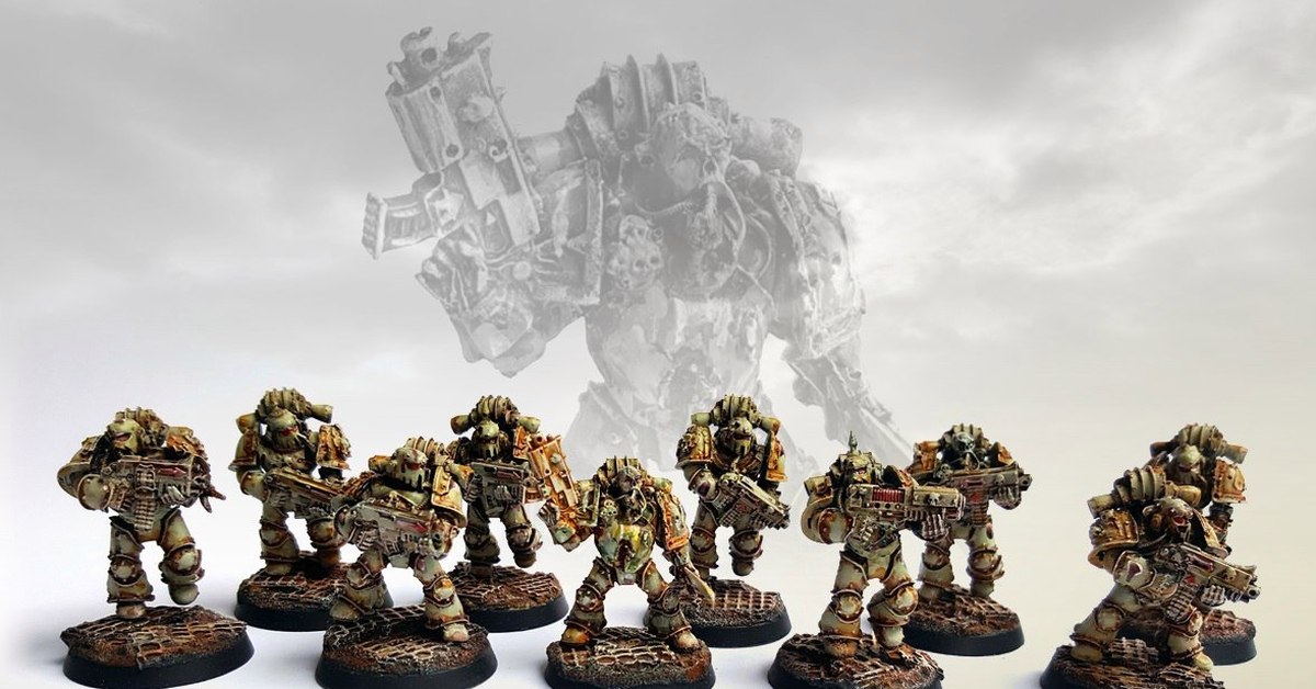 Death guard squad of Nurgle by philydorf. | Пикабу