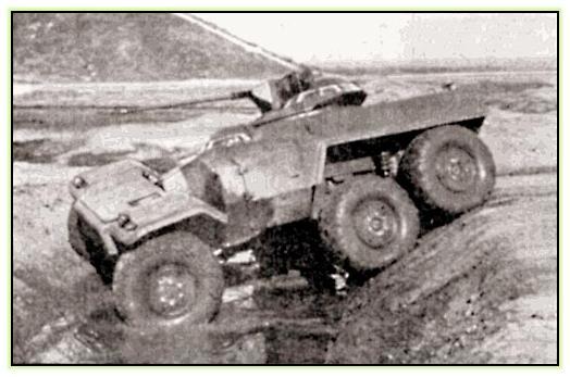 Lockheed XM-806 (XM-800W): бронированная боевая разведывательная машина ...