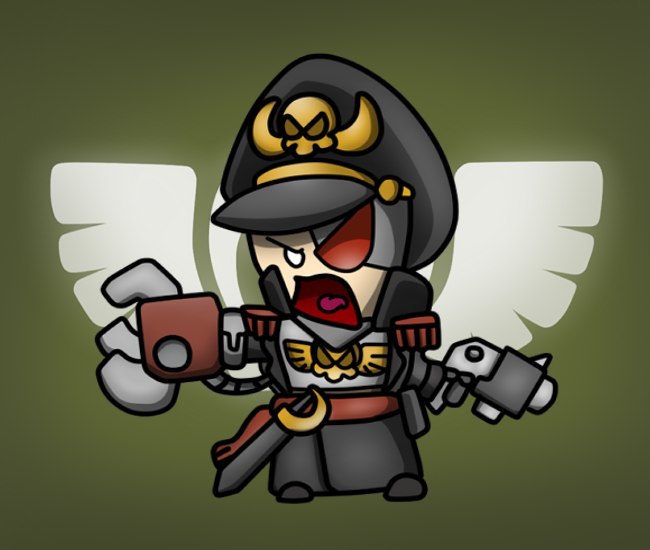 Carbot style W40K Astra Militarum Heroes by CountryGump - 08.04.18 00: ...