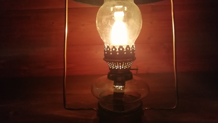 Восстановление керосиновой лампы (Летучая мышь) | Пикабу