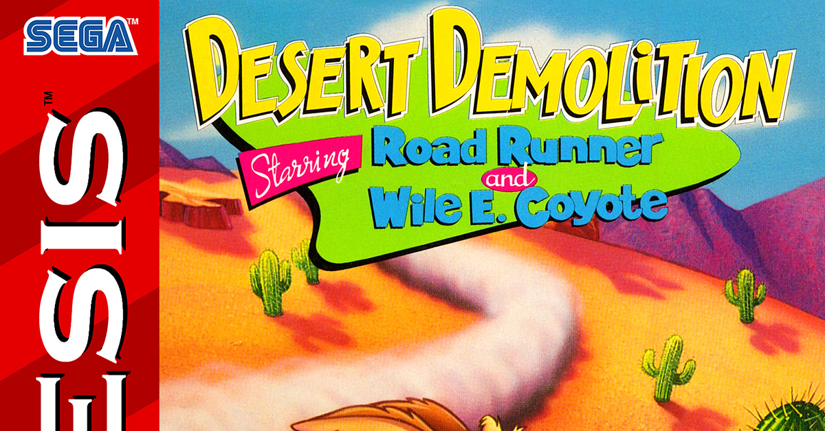 А помнишь мы играли "Desert Demolition" 1995 г. (SEGA) | Пикабу