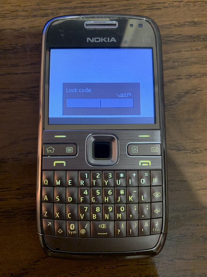 Nokia E72 как воскресить? | Пикабу