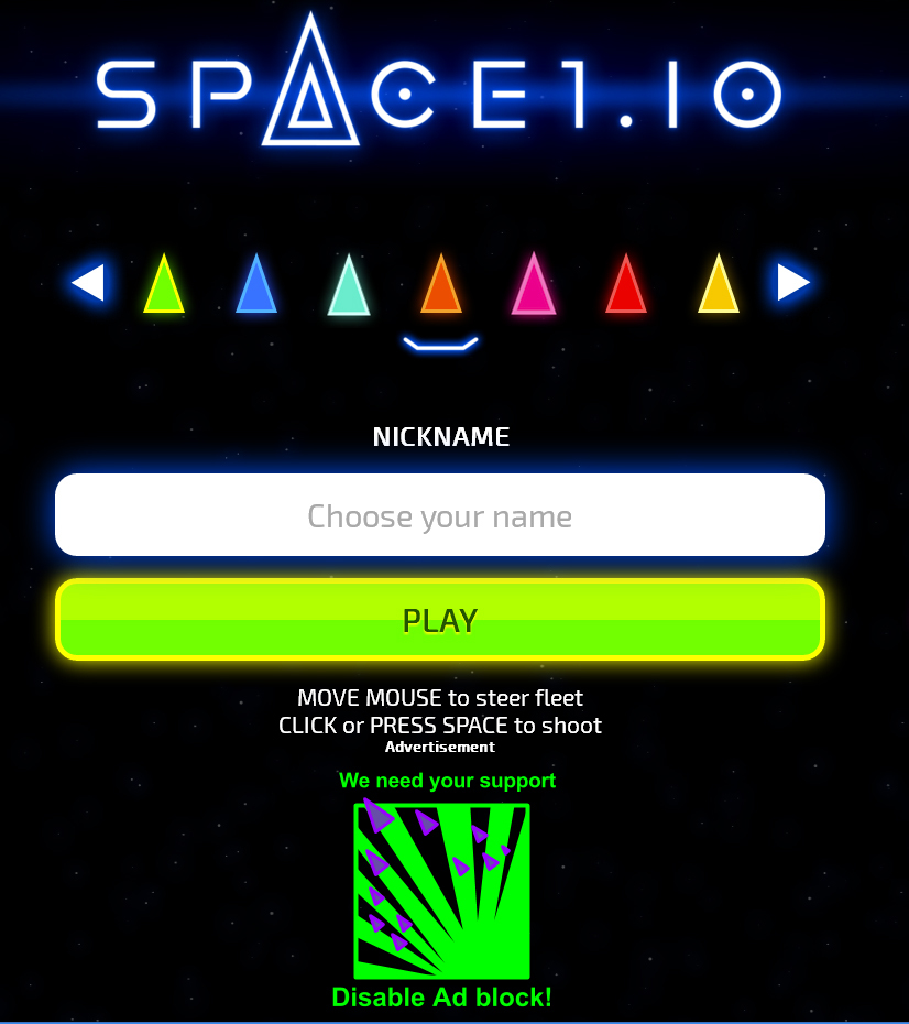 Новая залипалка (space1.io) | Пикабу