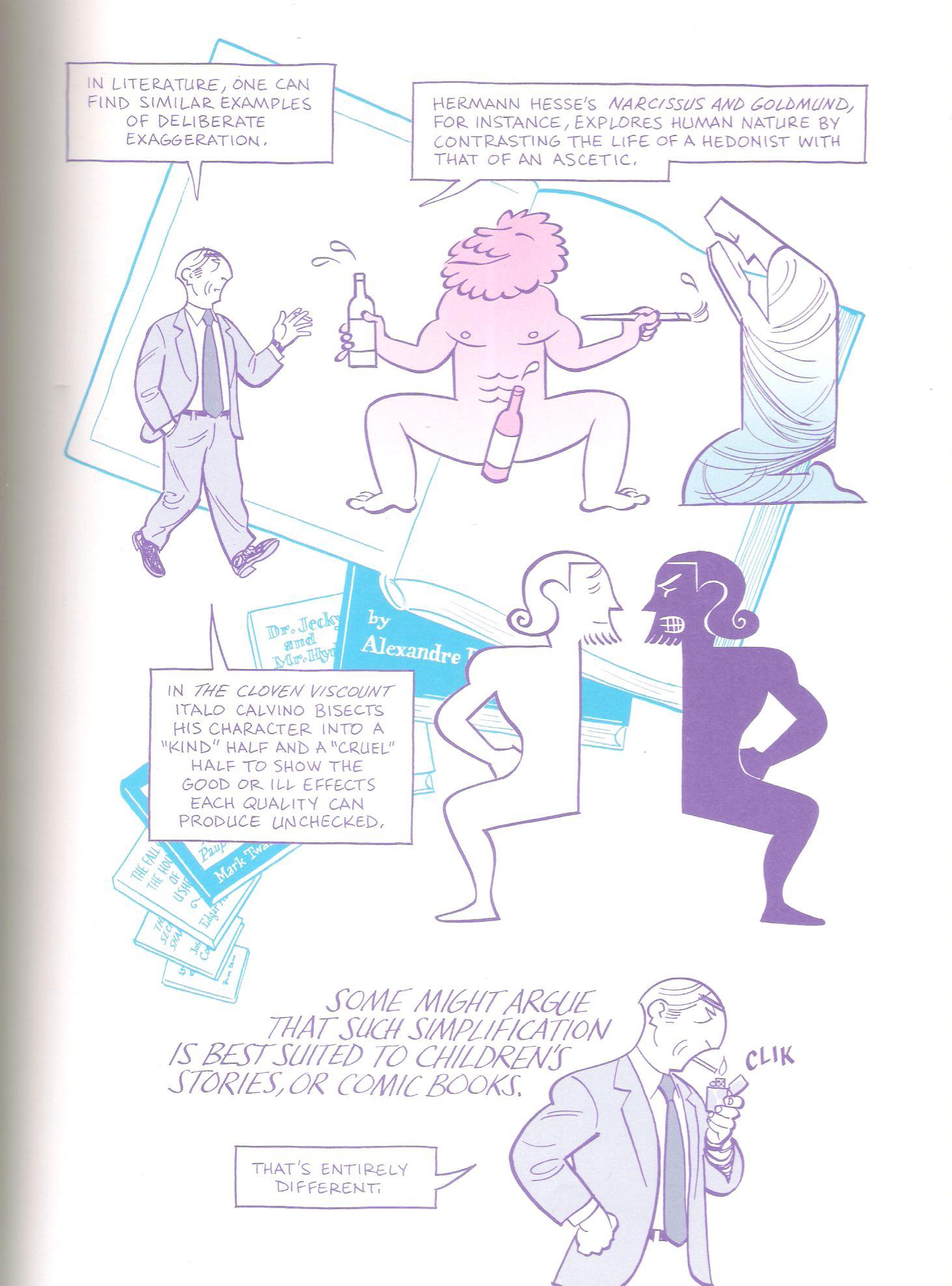 Двойственный комикс Asterios Polyp - 17.03.17 00:47 | Пикабу