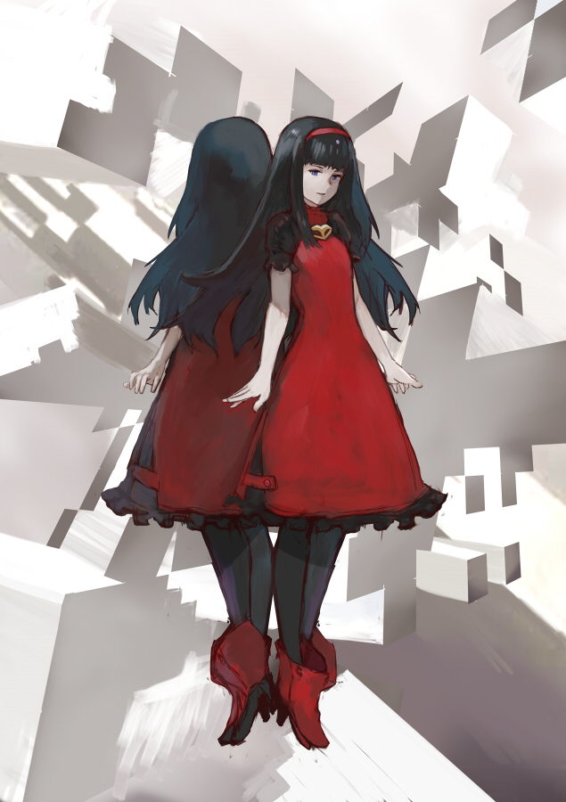 Red girl | Пикабу
