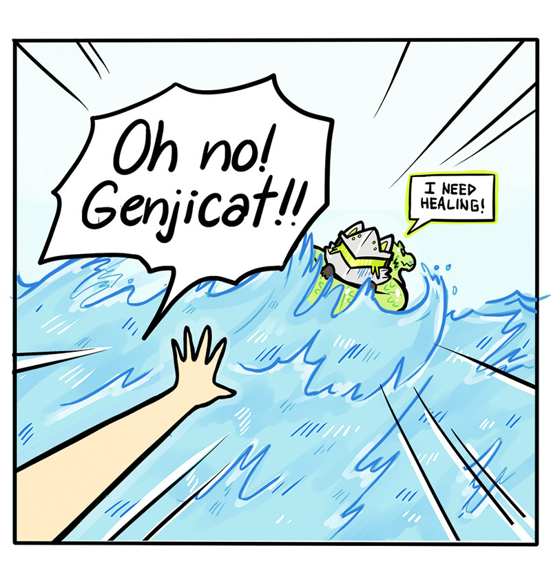 Genji cat | Пикабу