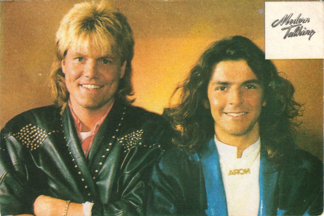 Modern Talking.Хиты прошлых лет | Пикабу