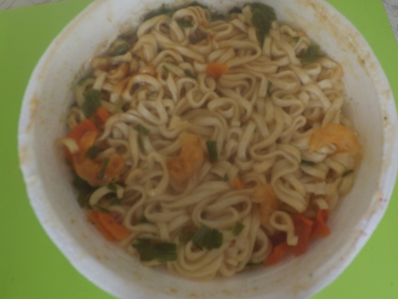 Nissin Cup Noodle с креветками | Пикабу
