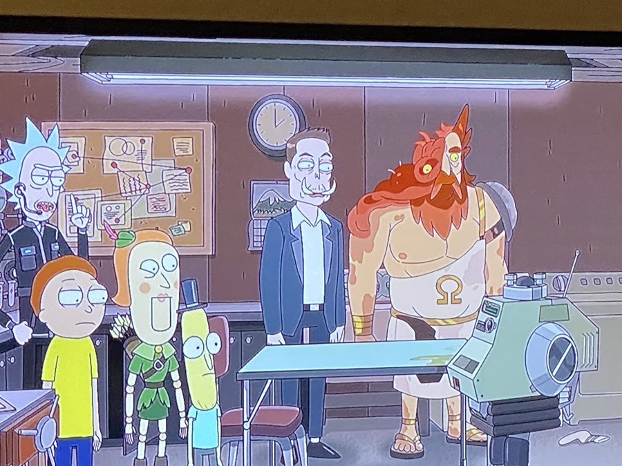 Илон Маск озвучил самого себя в новой серии «Рика и Морти». | Пикабу