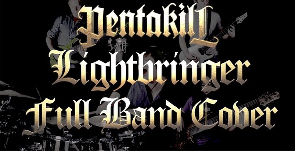 Думаю, любители рока оценят. PENTAKILL - Lightbringer (Full Band Cover ...