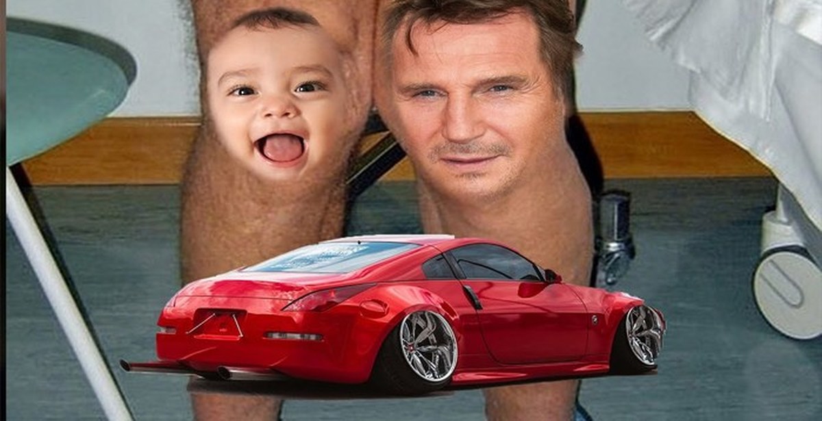 LIAM NISSAN KNEE SUN 10 HOURS | Пикабу